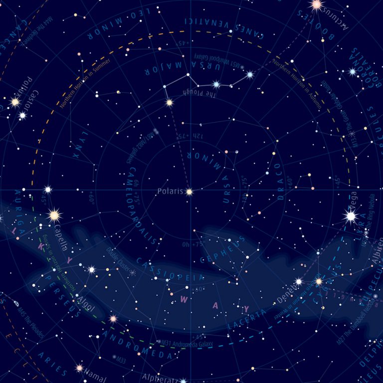 Night Sky Map Poster – Astronomy Now Shop