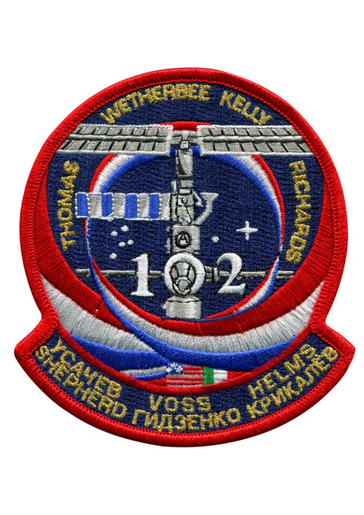 STS-102 Embroidered Mission Patch – Astronomy Now Shop