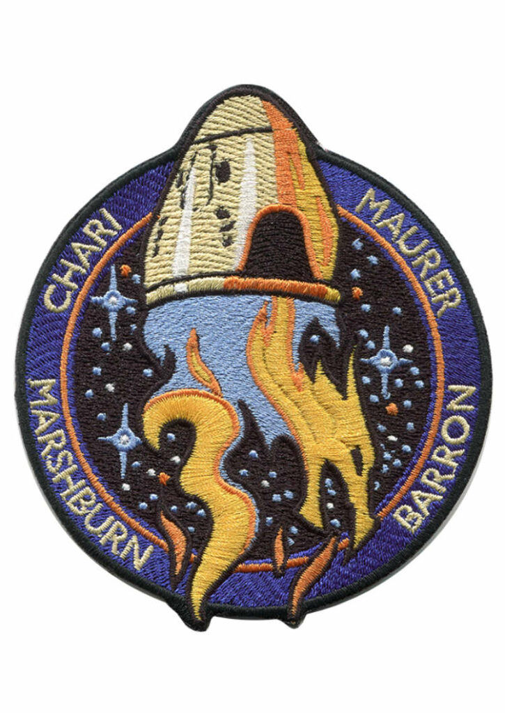 SpaceX Crew-3 Official Embroidered Mission Patch – Astronomy Now Shop