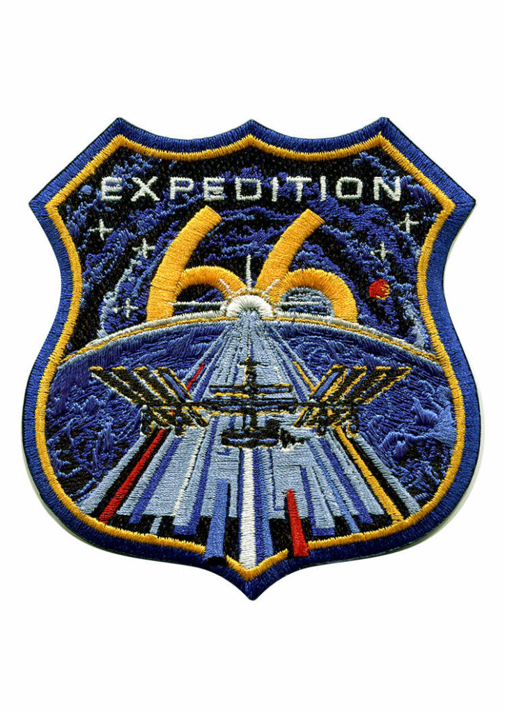 Expedition 66 Embroidered Patch – Astronomy Now Shop