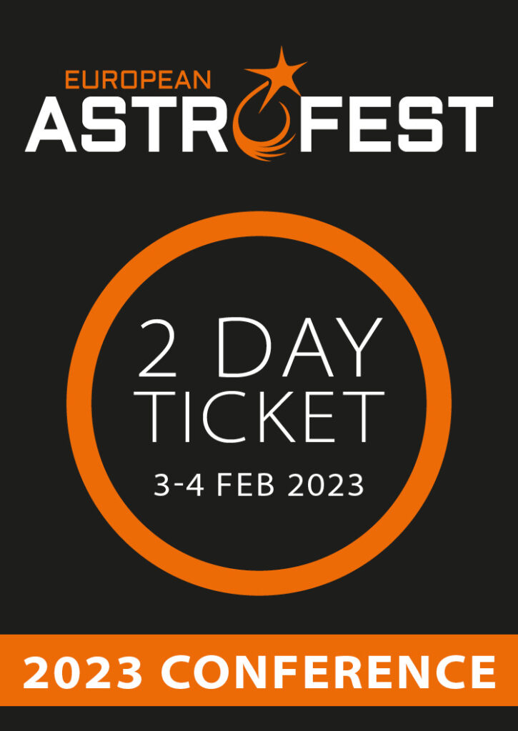 European AstroFest 2023: Two-Day Conference Ticket – Astronomy Now Shop